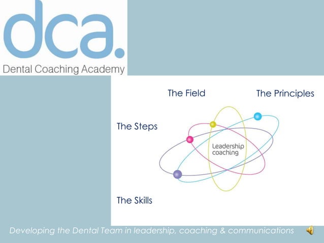 DCA professional leadership coaching model | PPTX | Professional School ...