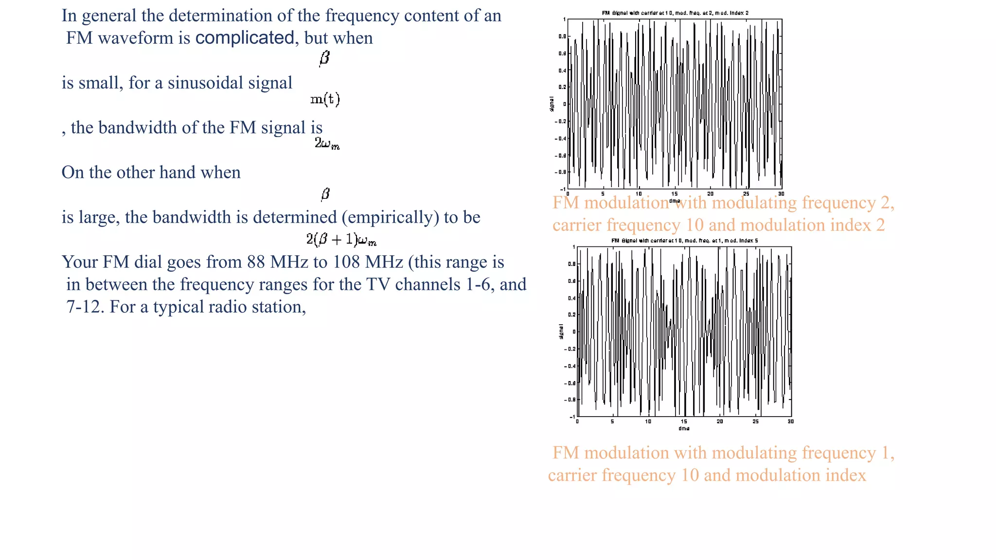 Different Type Of Modulation Schemes Used In Analog Modulation Ppt
