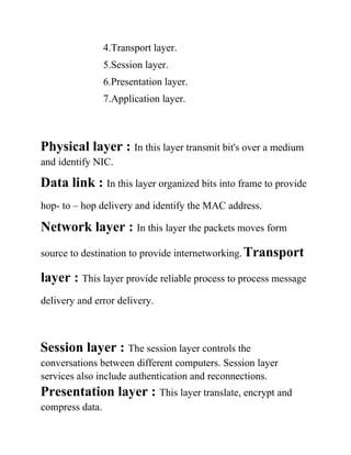 Dc assignment | PDF | Computer Networking | Computing