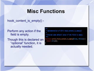 CCK For Code Junkies | PPT