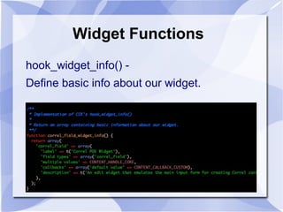 CCK For Code Junkies | PPT
