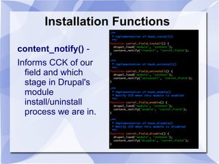 CCK For Code Junkies | PPT