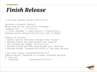 DcATL 2013: Git-Flow for Daily Use | PDF