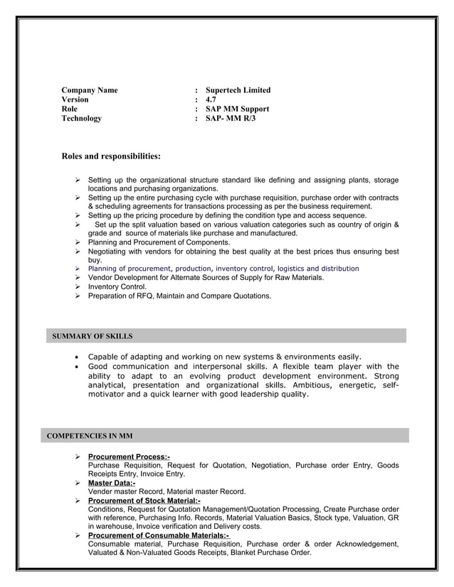 Amit kr. singh Resume (1) | PDF