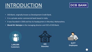 DCB bank-1.pptxppt about dcb bank investors presentation | PPT
