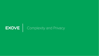 Managing Complexity and Privacy Debt with Drupal | PPT