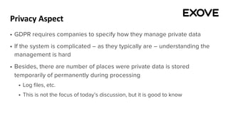 Managing Complexity and Privacy Debt with Drupal | PPT