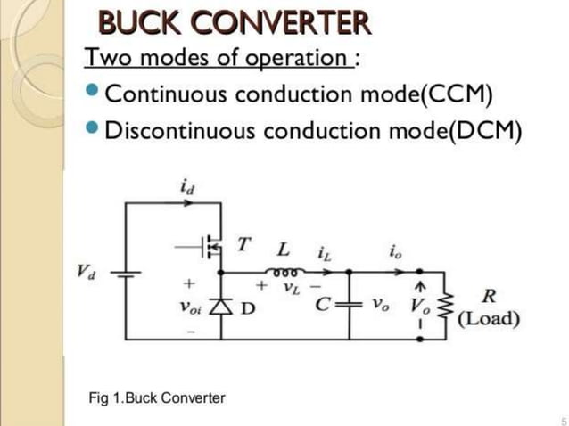 Dc buck converter | PPTX