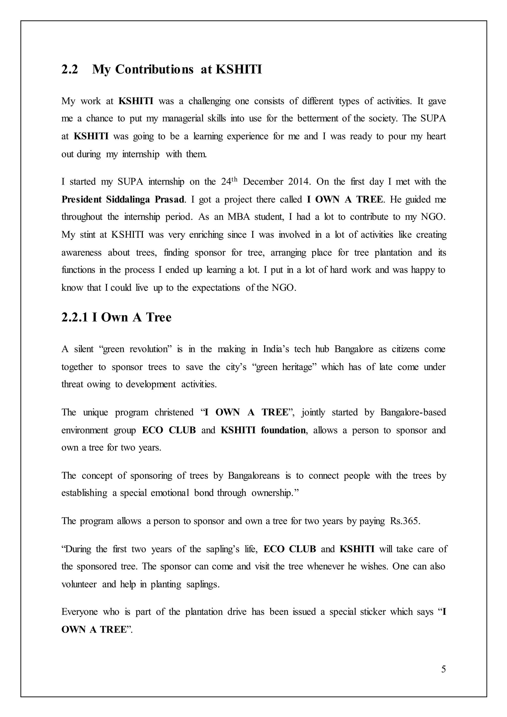 SUPA REPORT | DOCX