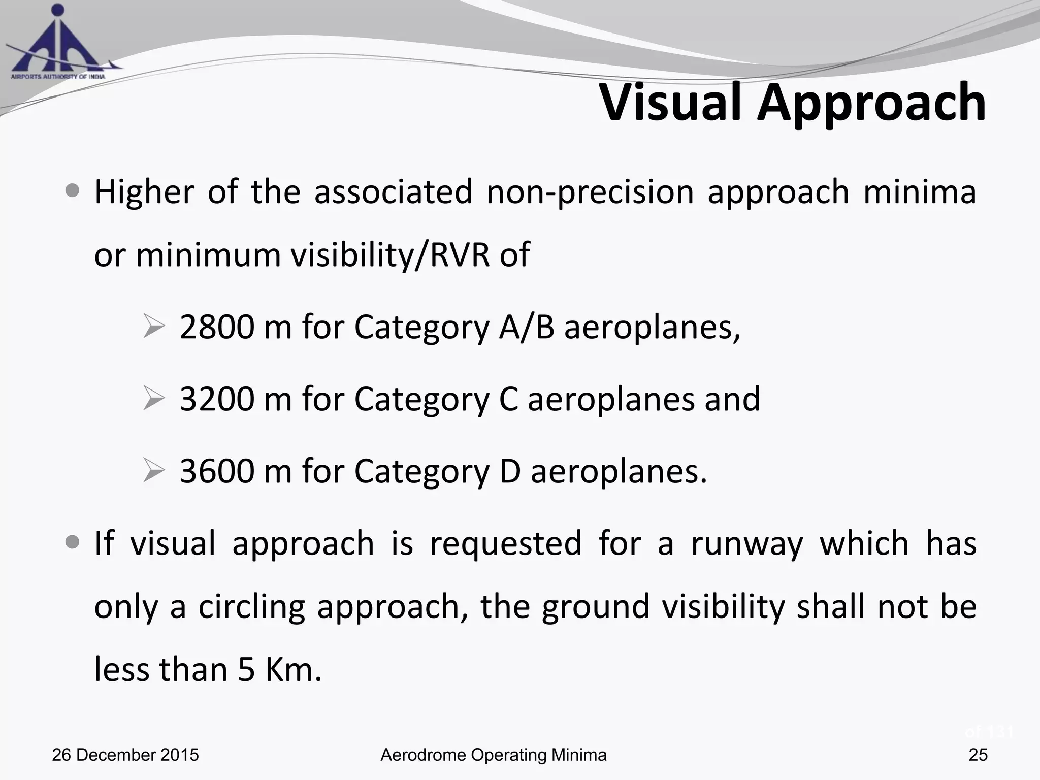 Aerodrome Operating Minima | PPTX