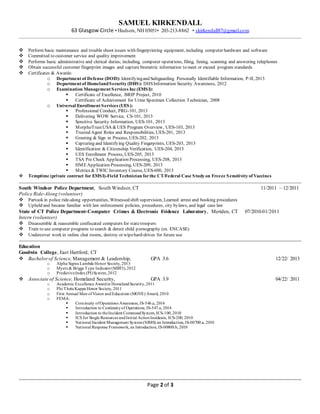 Sam Kirkendall Resume 2016 NH | DOCX