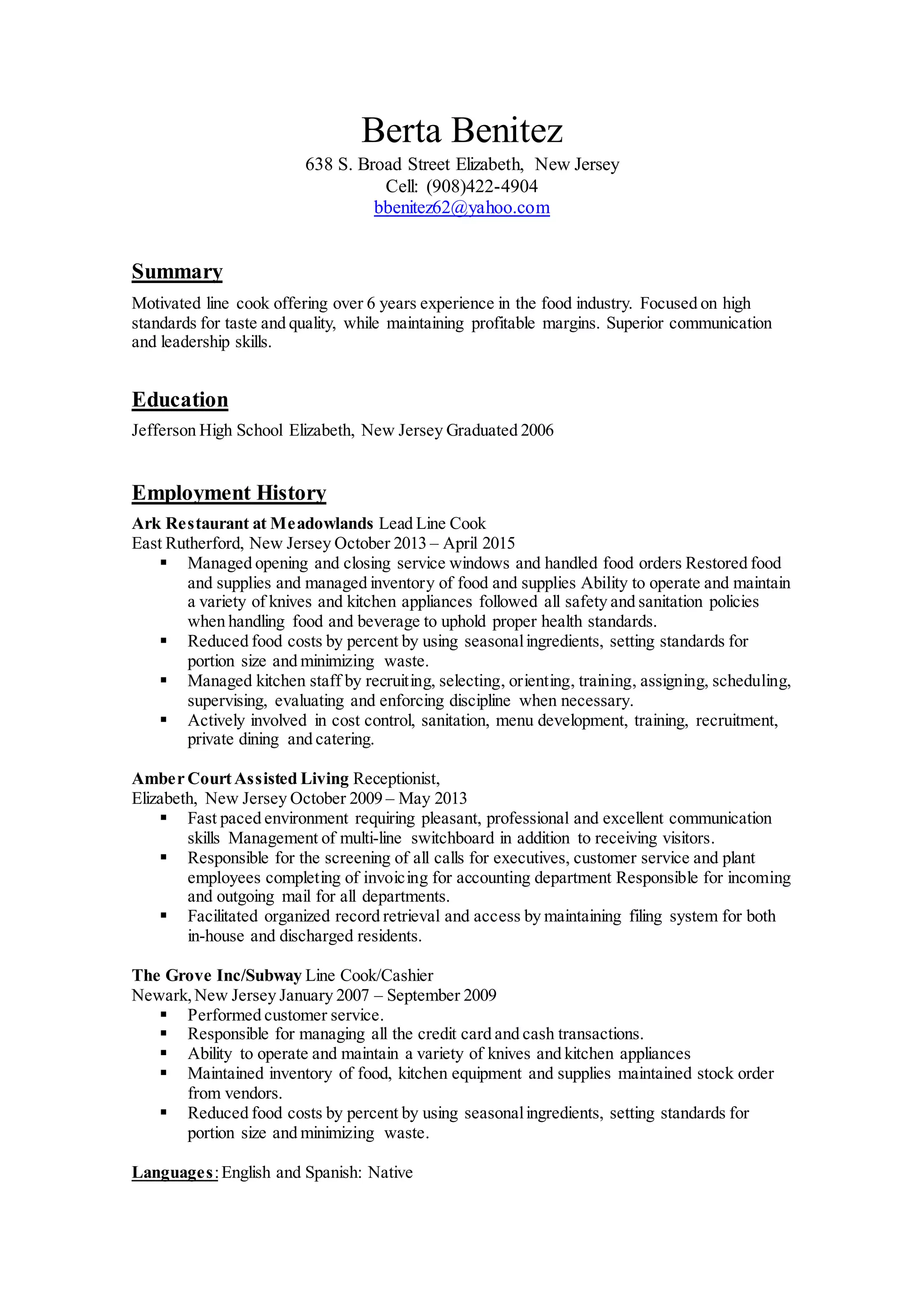 my-resume 2015 | PDF