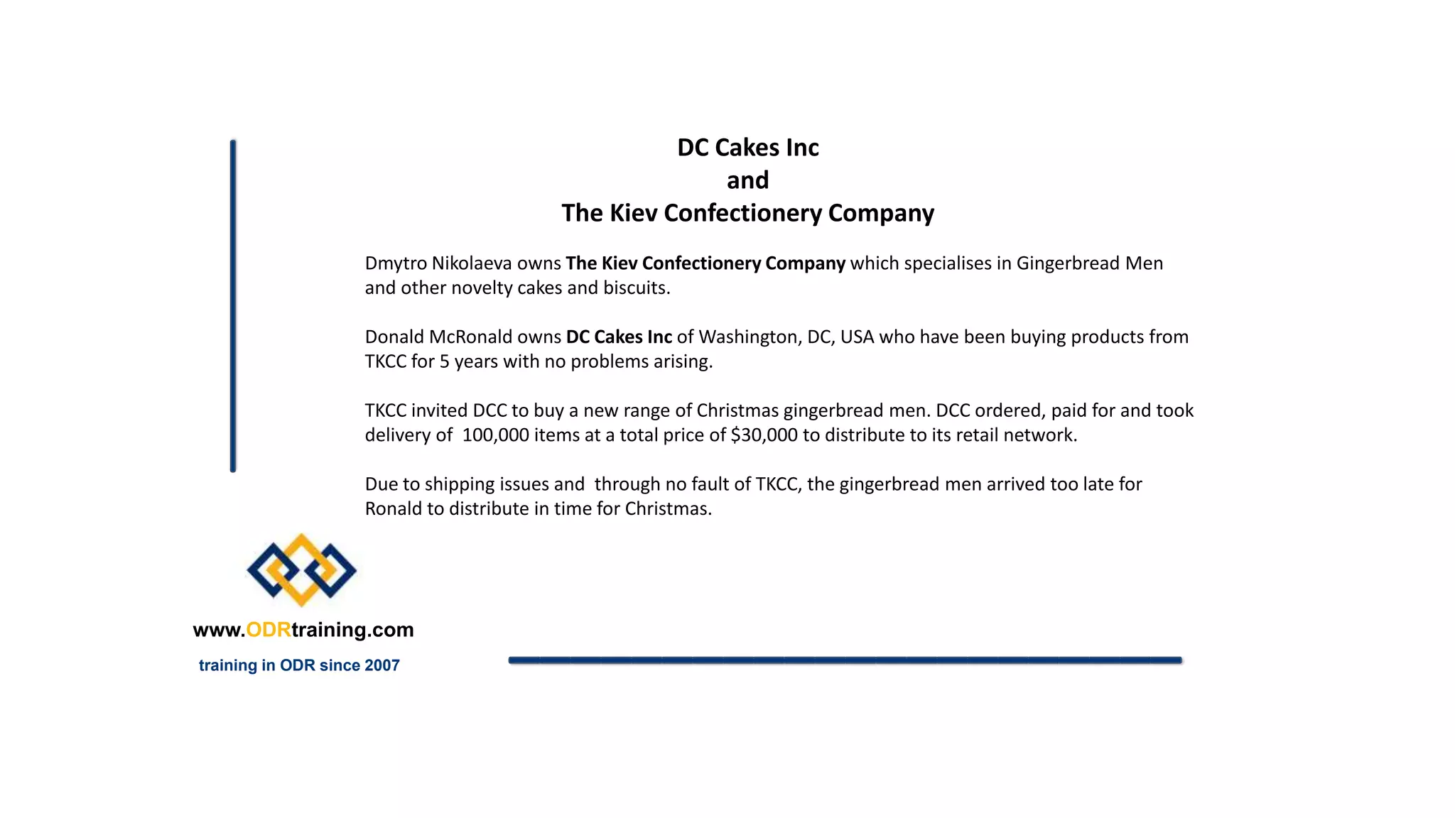 Dc cakes v k iev confectionery | PPT