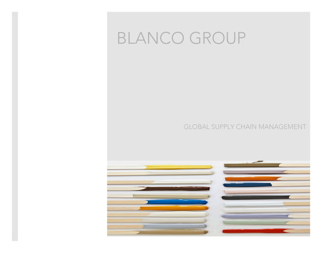 Blanco Company Profile | PPT