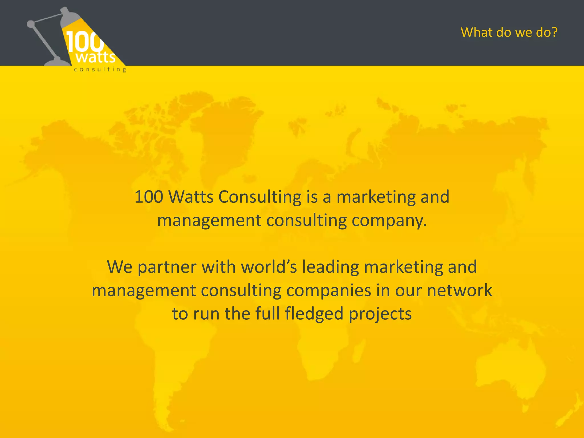 100 watts consulting- intro-2a | PDF