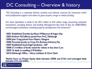 DCC Corporate Presentation | PPT