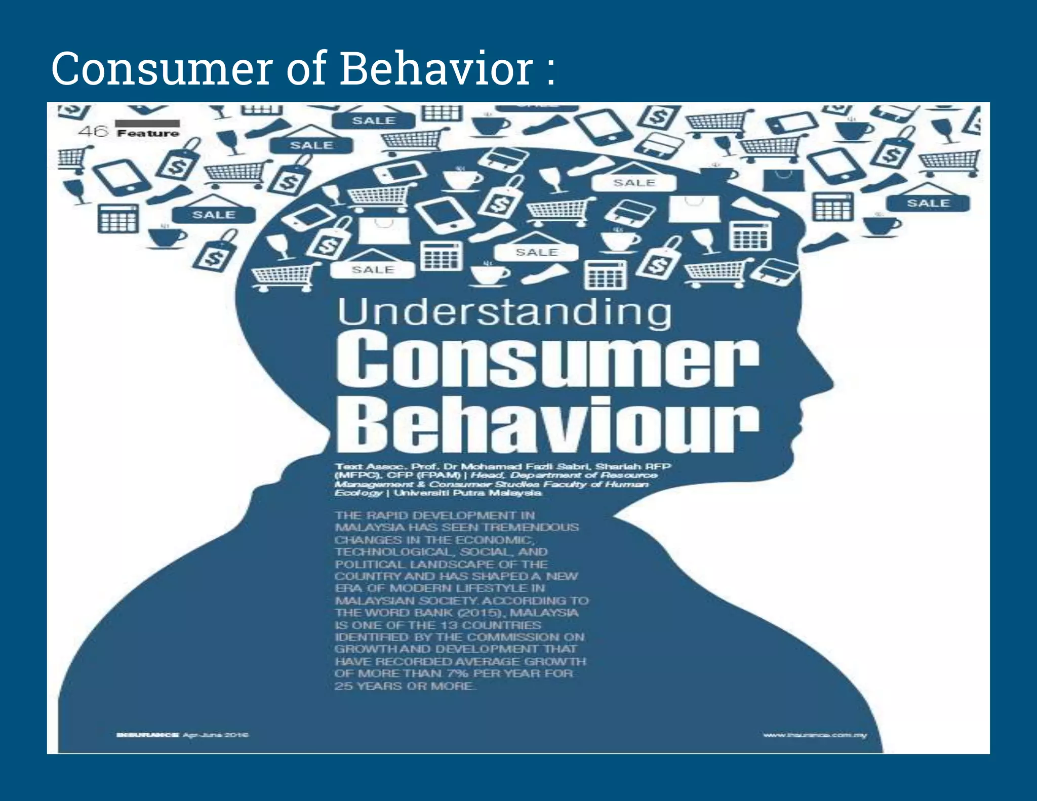 theory of cosumer behaviour | PPTX