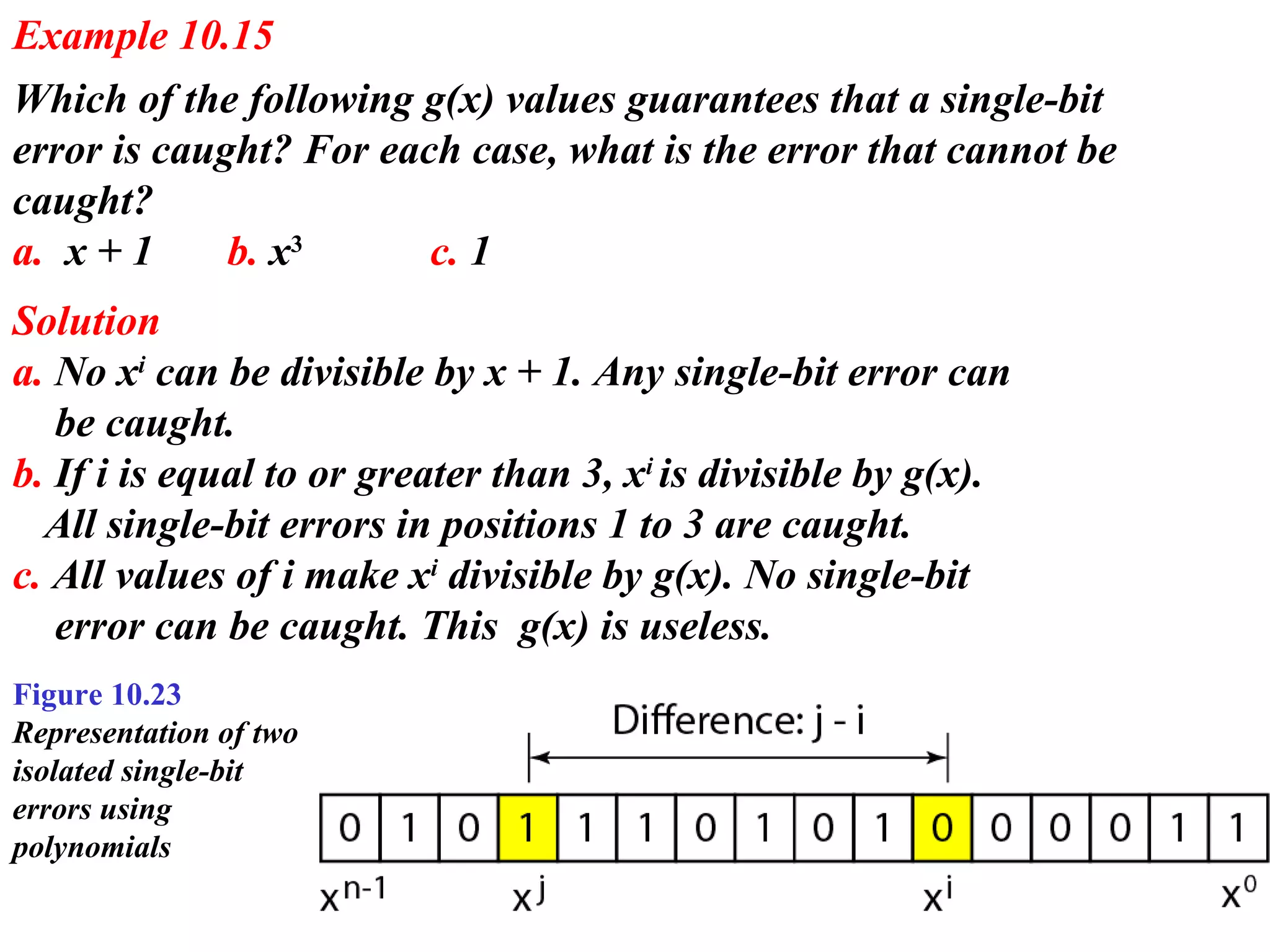 Error Detection and Correction | PPT