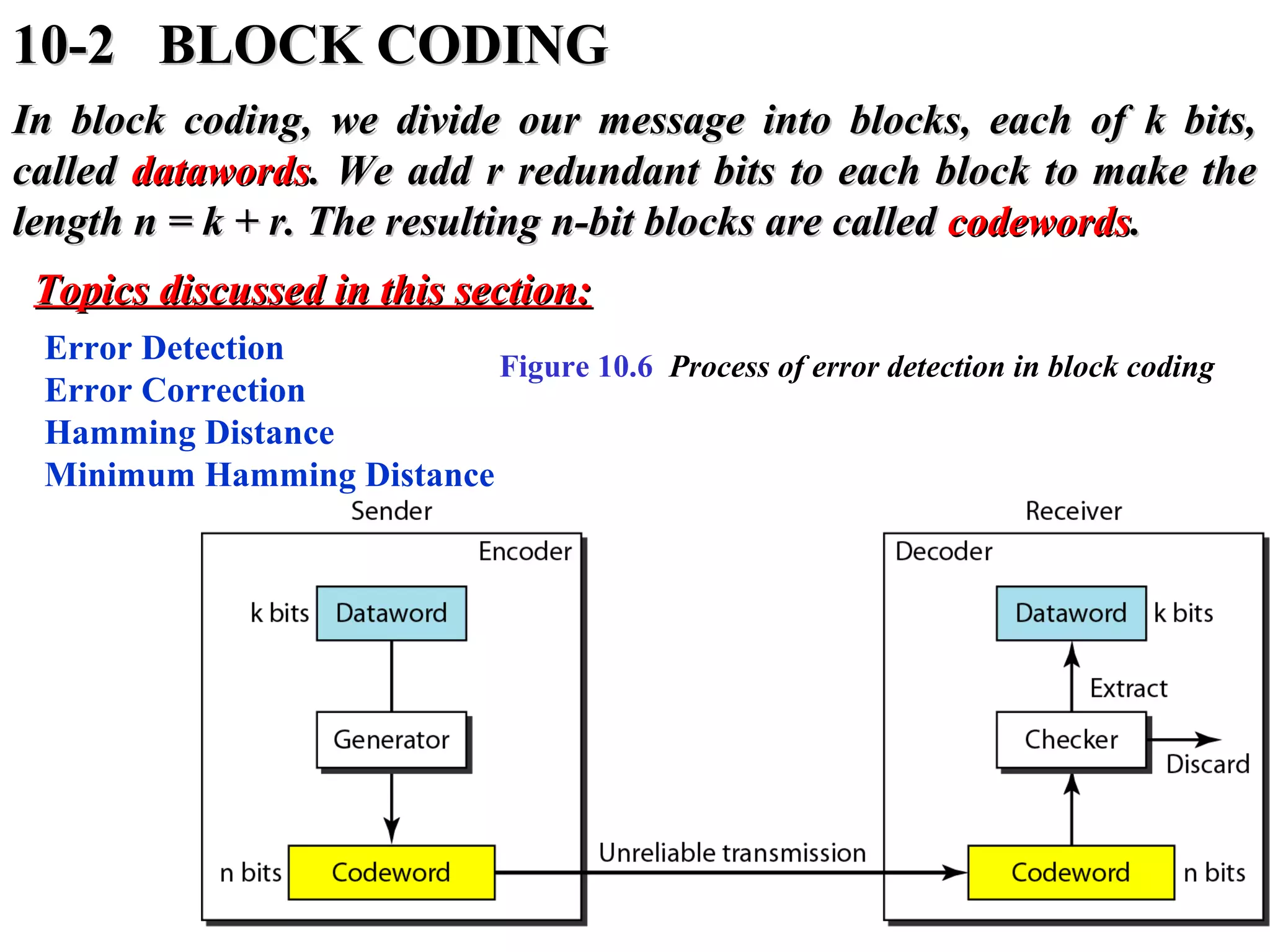 Error Detection and Correction | PPT