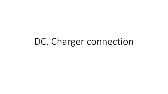 DC charger connection.pptx