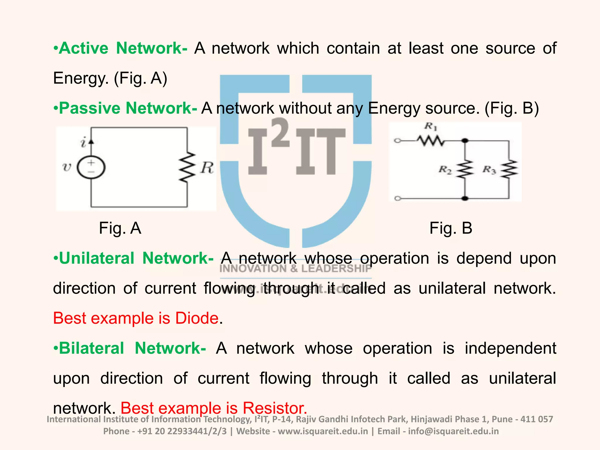DC Circuit - Network, Sources & Law | PPTX