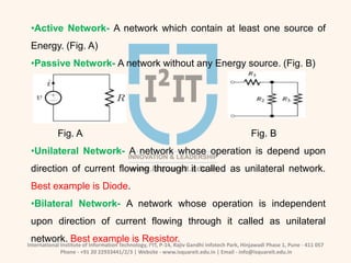 DC Circuit - Network, Sources & Law | PPTX