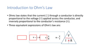 Introduction to series and parallel circuitry. | PPTX