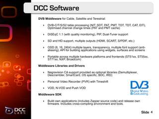 DCC Labs Overview | PDF