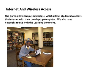 Damon City Campus Library Virtual Tour | PPT