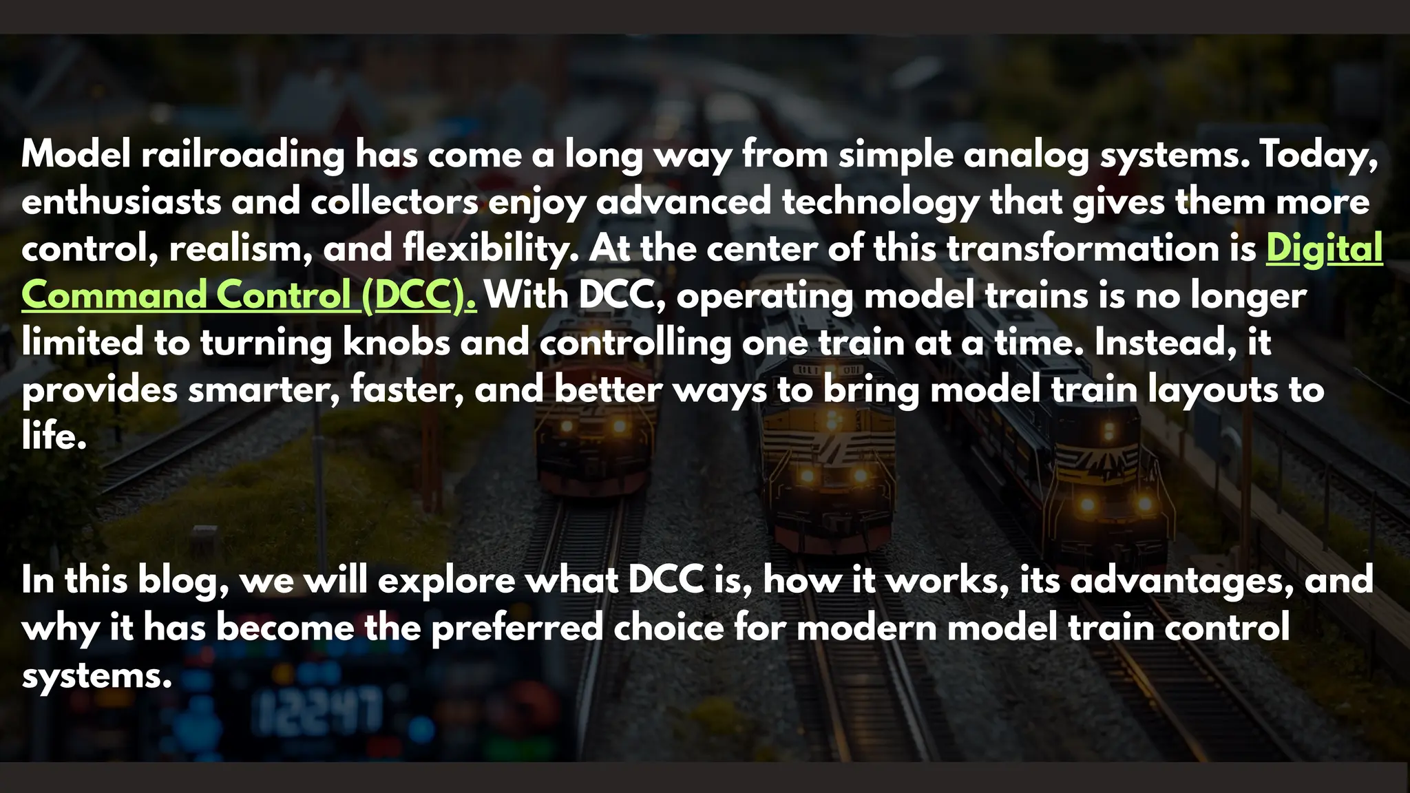 DCC Model Train Control Smarter, Faster, Better.pdf