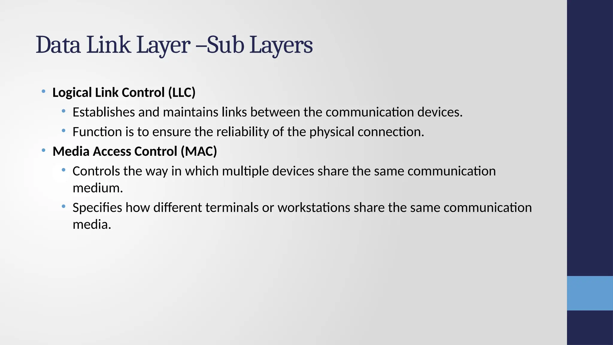 DCCN OSI Model Data Communication and computer Networks | PPTX