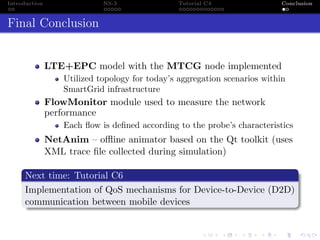 DCCN 2016 - Tutorial 2 - 4G for SmartGrid ecosystem | PDF