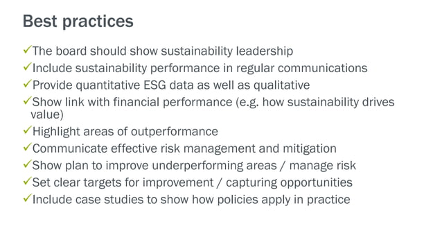 Communicating and promoting your GRESB Results | PPT