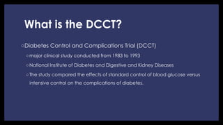 DCCT Landmark Trial | PDF