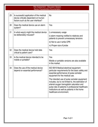 DCD of pulse oximeter | PDF | First Aid | Injuries