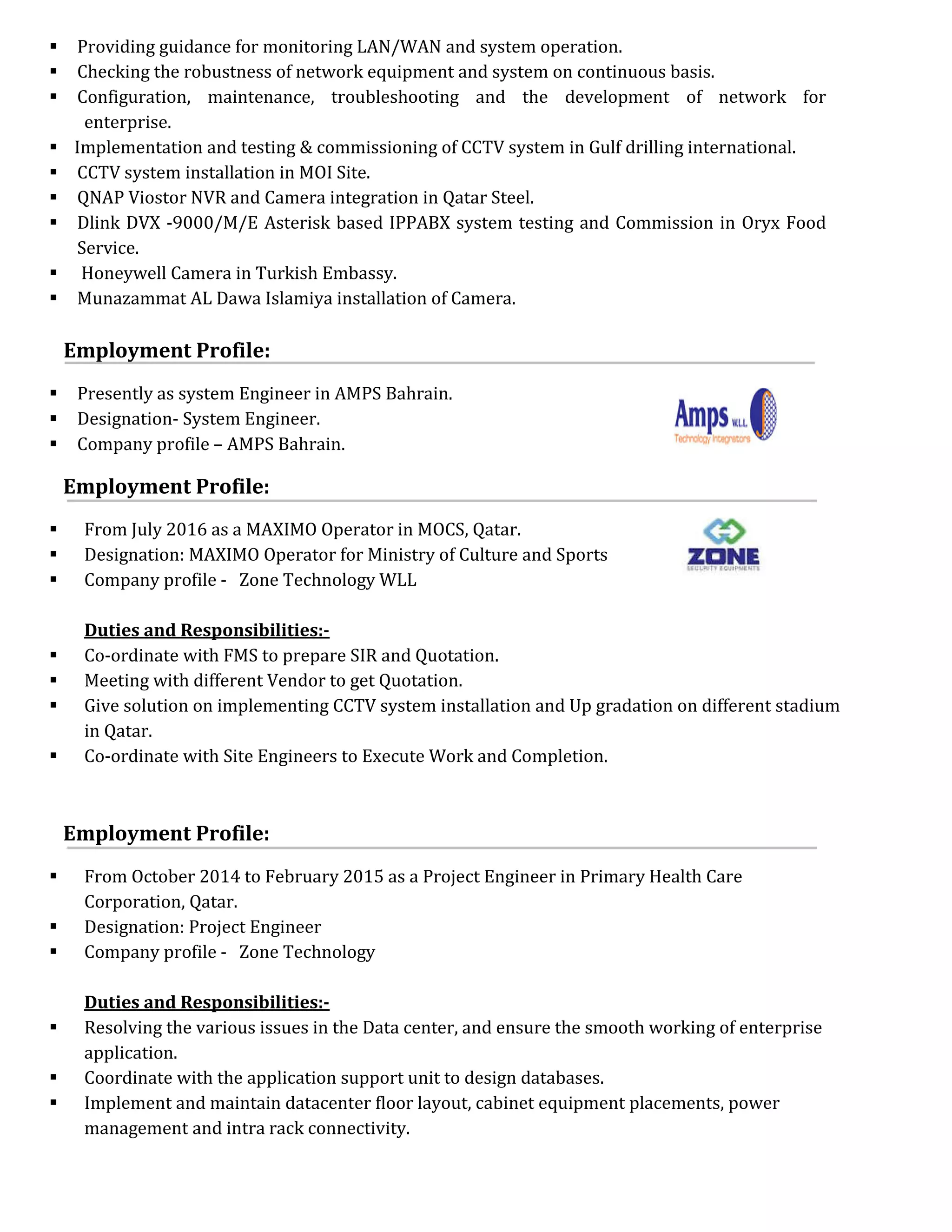 Hisham RHCE,CCNA,HoneyWell,Samsung Certified | PDF