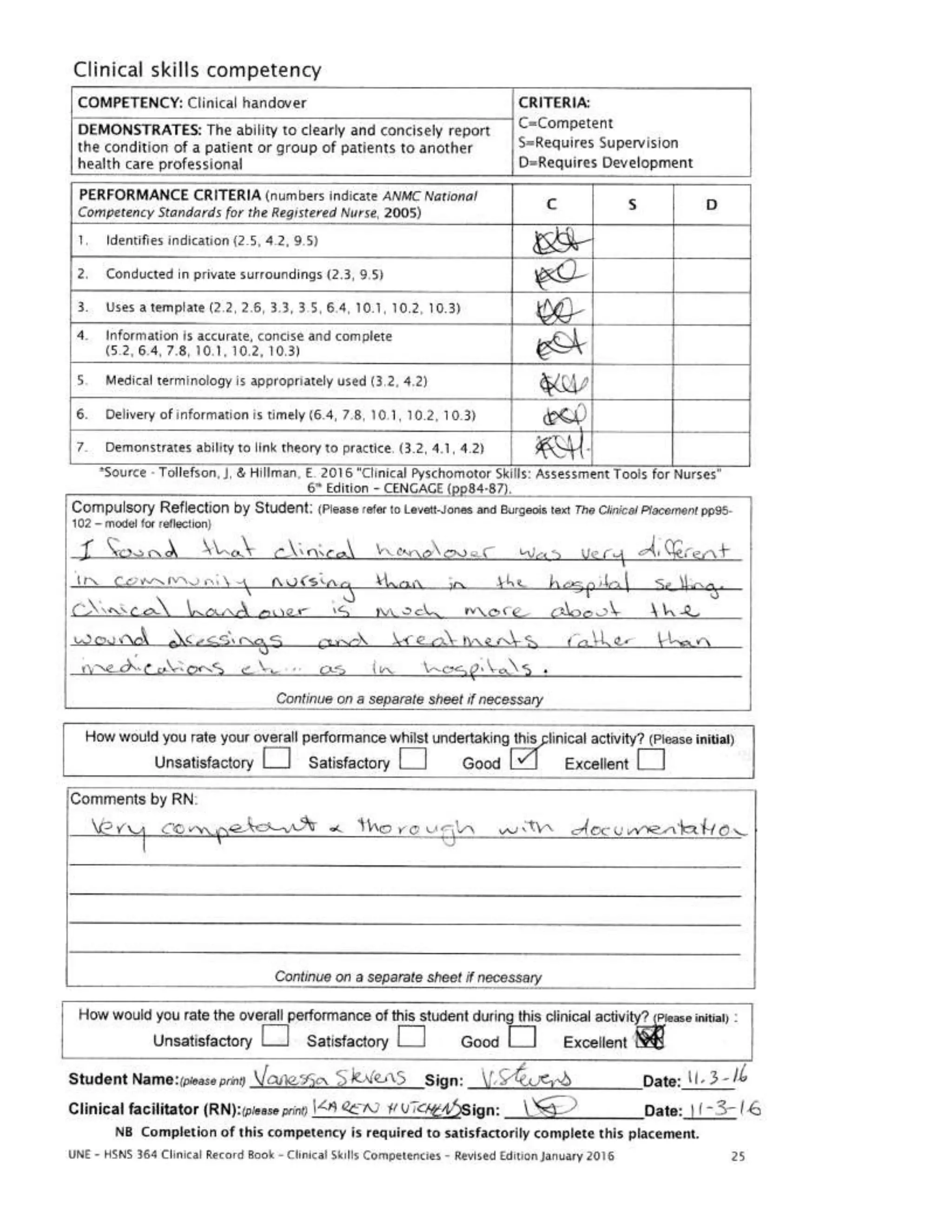 22-Clinical skills competency-clinical handover-(2016) | DOCX