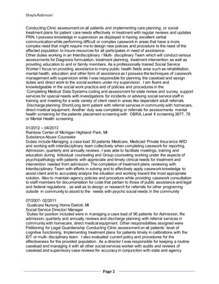 Robinson 2015 Resume | PDF