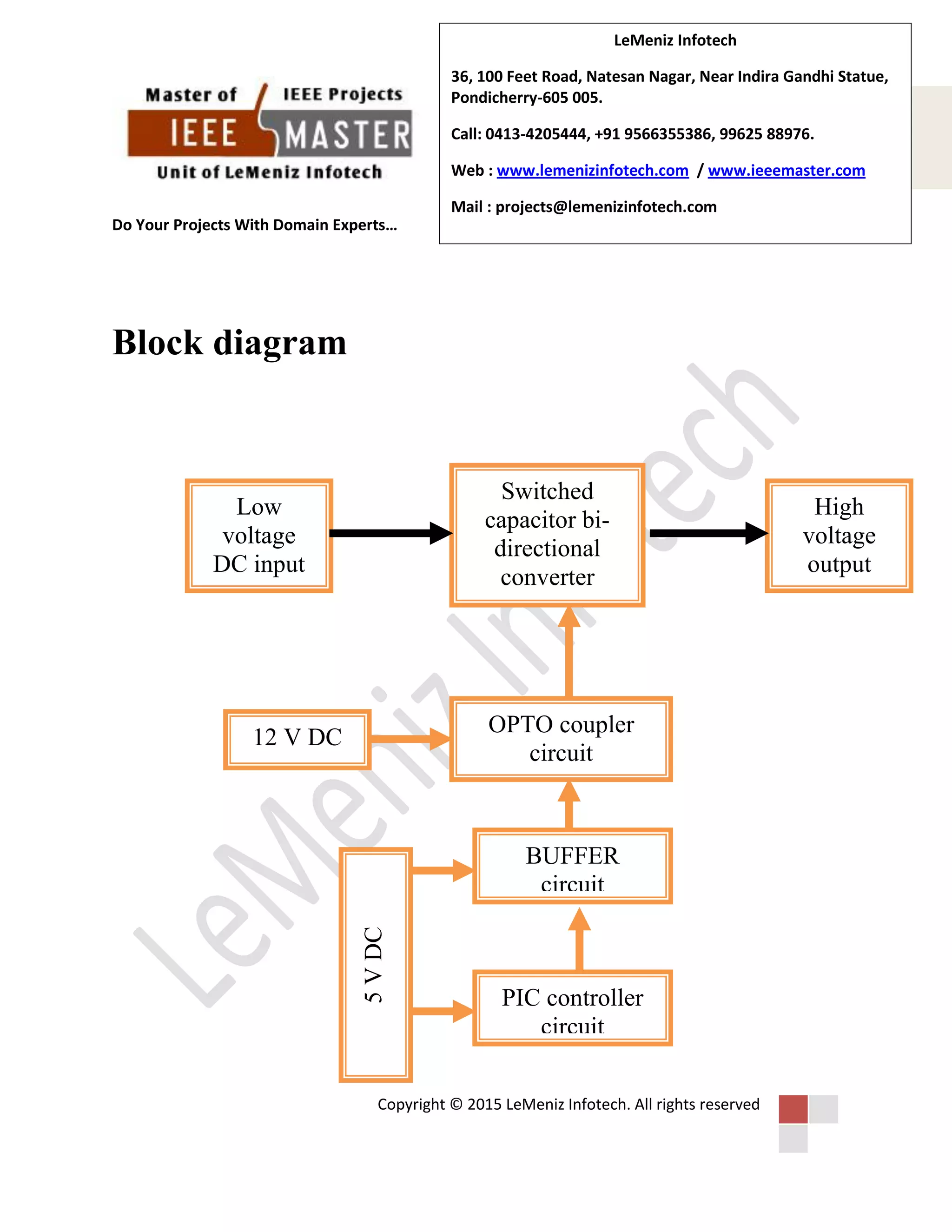 Dcdc Converter For Dual Voltage Automotive Systems Based On