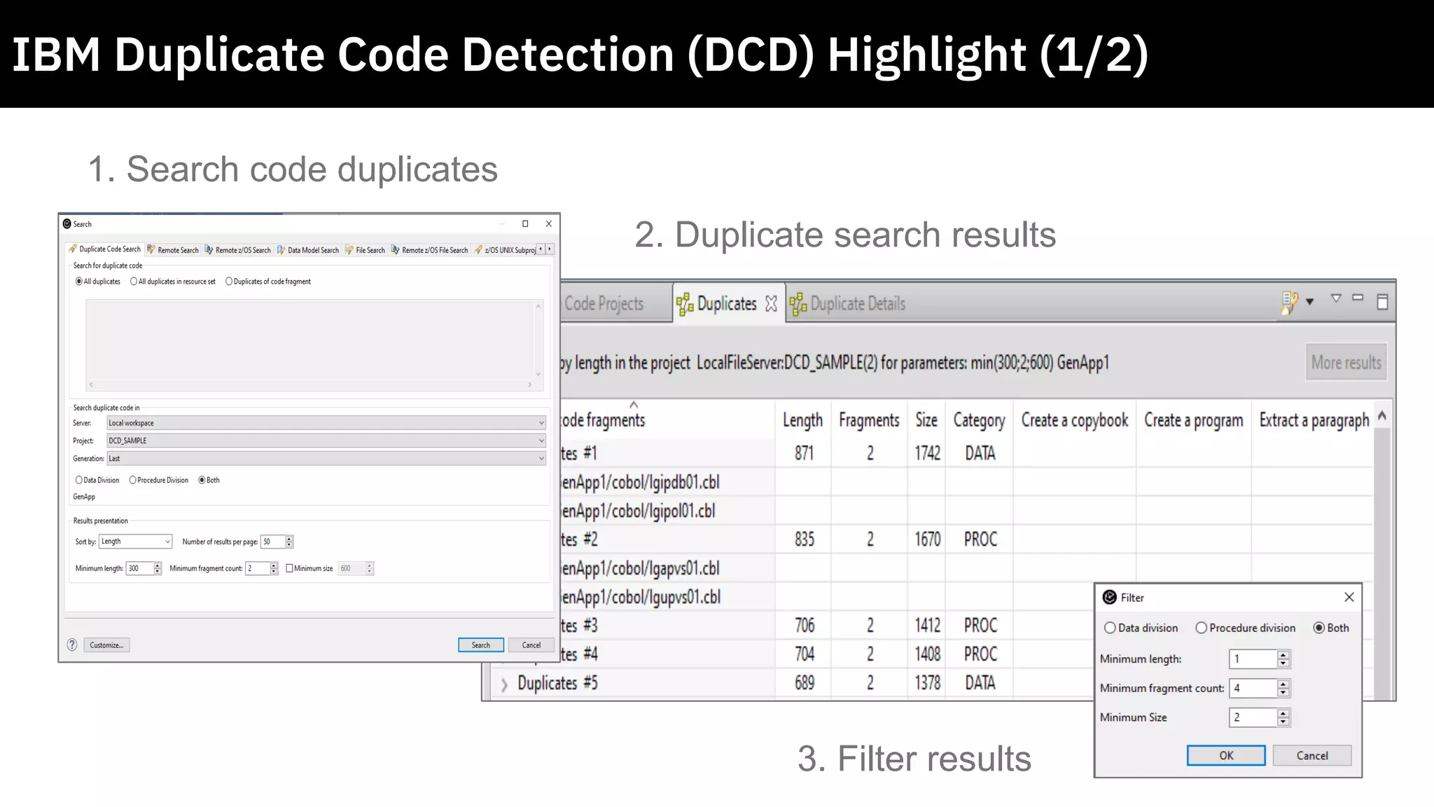 Duplicate Code Detection (DCD) presentation | PDF | Web Development | Internet