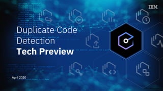 Duplicate Code Detection (DCD) presentation | PDF | Web Development ...