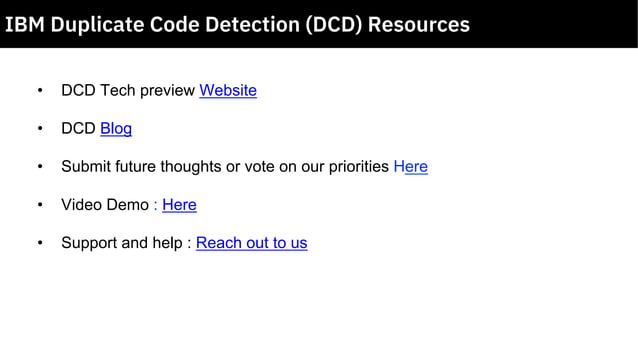 Duplicate Code Detection Dcd Presentation Ppt 