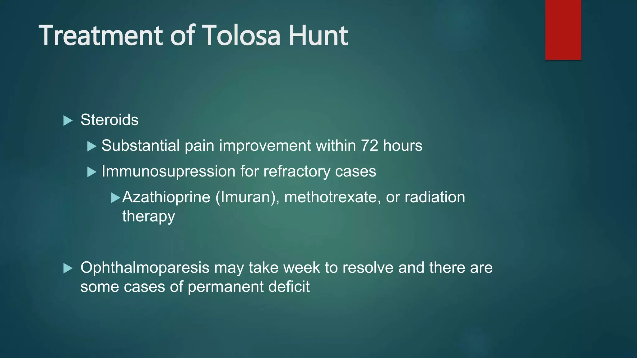A Case of Painful Ophthalmoplegia | PPTX