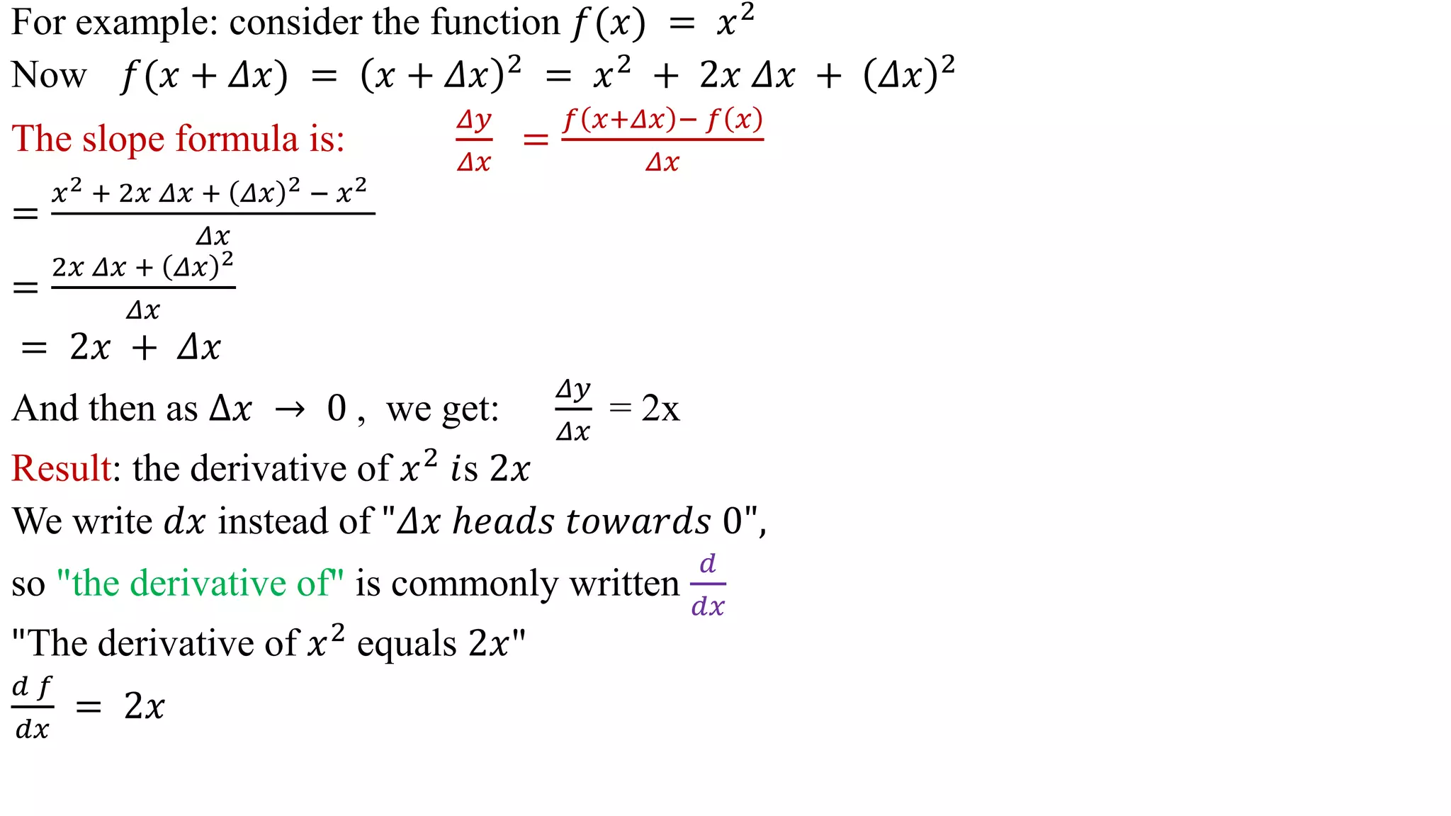 Differential Calculus- differentiation | PPTX