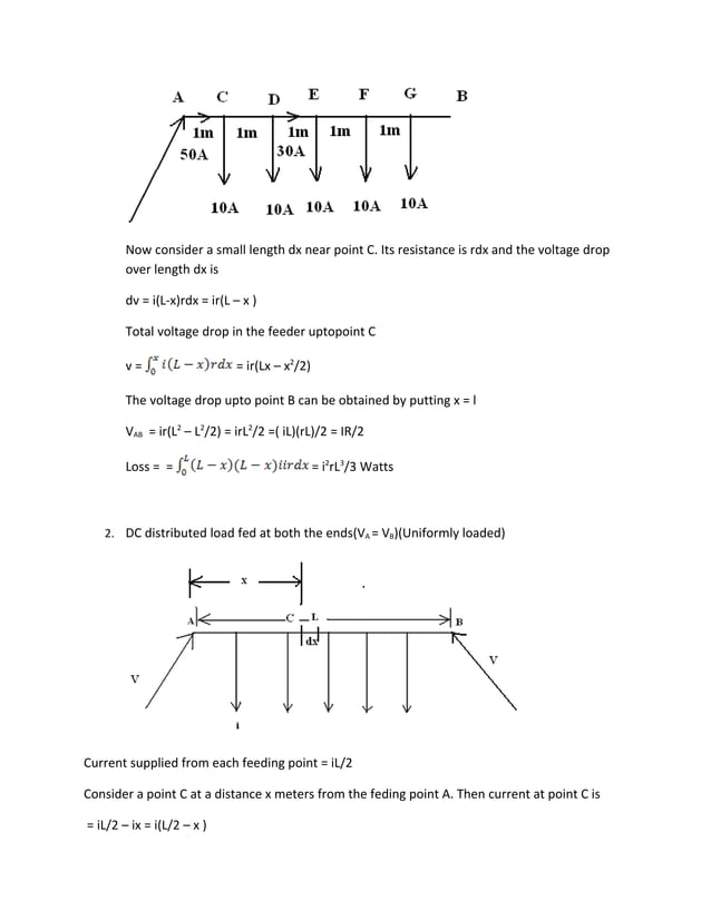 Dc Distributed Load | DOC | Physics | Science