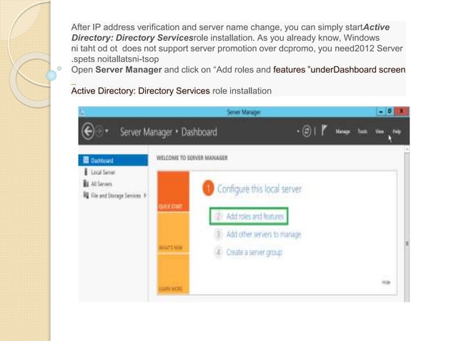 Dc domain controller | PPTX