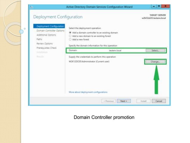 Dc domain controller | PPTX