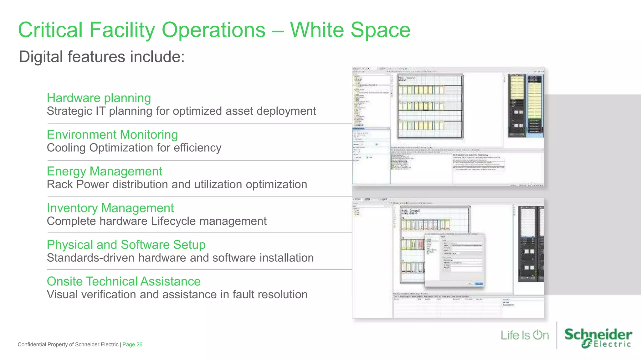 The Digital Data Center: Connect, Aggregate, Analyze and Act | PPT