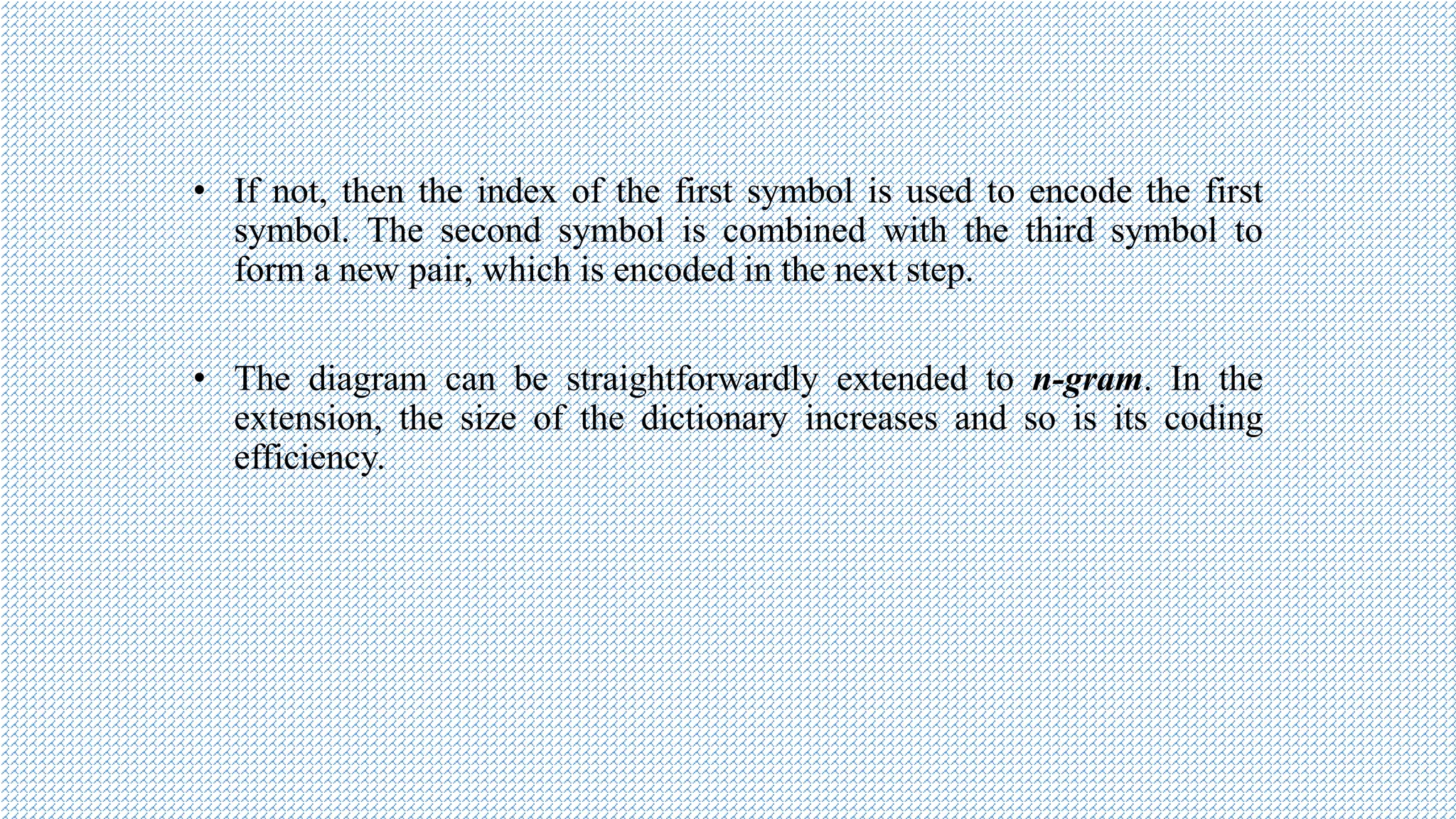static dictionary technique | PPT