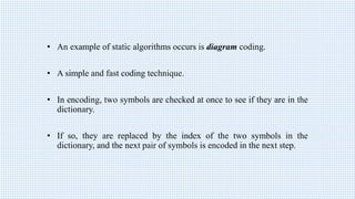 static dictionary technique | PPT